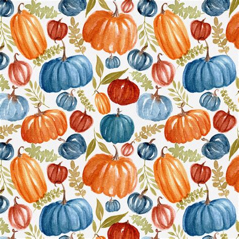 Watercolor Pumpkin Illustration Painting By Sara Paulson Fine Art America