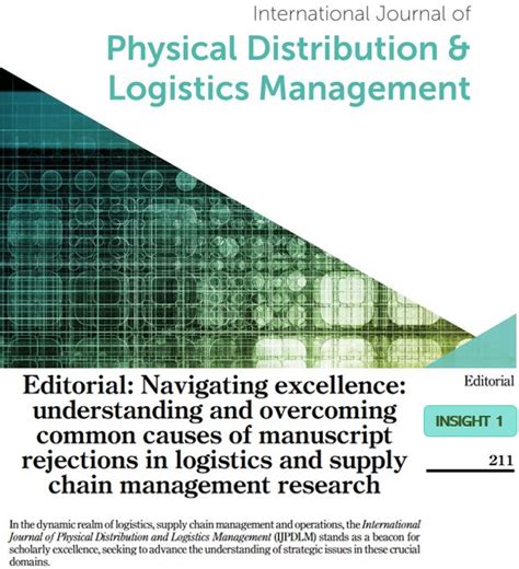 International Journal Of Physical Distribution And Logistics Management On Linkedin Editorial