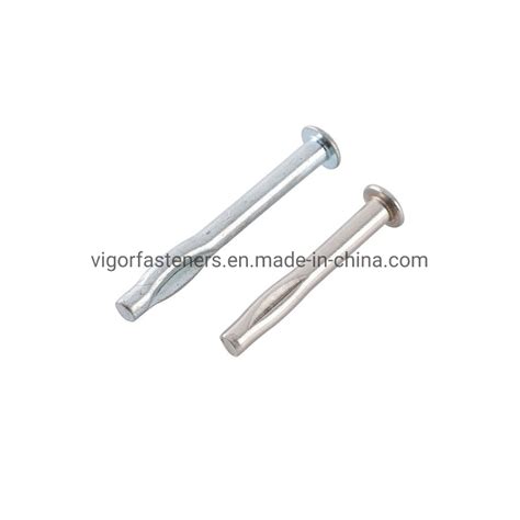 Tie Wire Head Split Drive Anchor Flat Or Round Head Split Anchor Concrete Bolt Split Drive