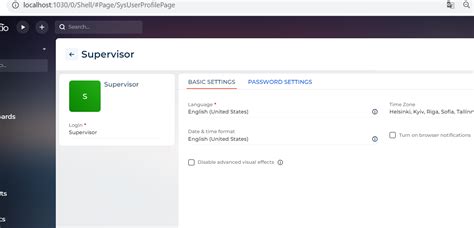 show user s name on the page community creatio