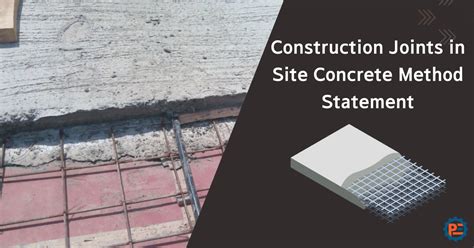 Construction Joints In Site Concrete Method Statement Archives