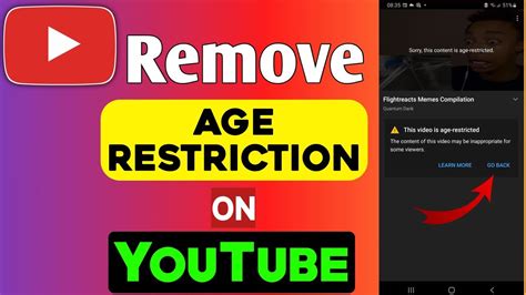 How To Remove Age Restriction On YouTube Fix Age Restriction On YouTube YouTube