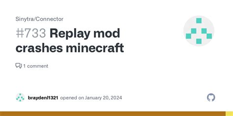 replay mod crashes minecraft · issue 733 · sinytra connector · github