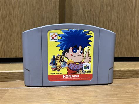 Yahooオークション 即決 ニンテンドー 64 がんばれゴエモン でろで