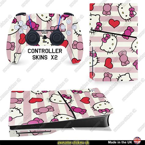 Ps5 Slim Skins Playstation 5 Slim Wraps Awesome Stickers Uk