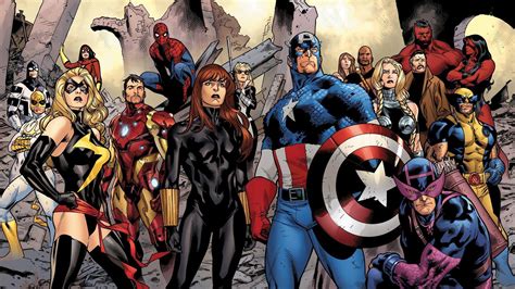 Marvel Avengers Hd Wallpaper Epic Heroes Unite