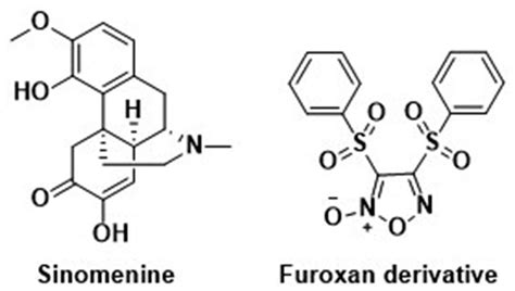 The Chemical Structures Of Reported Sinomenine And Furoxan Derivatives Download Scientific