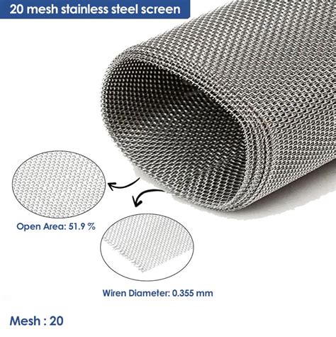 20 Mesh Screen 20 Mesh Stainless Steel Screen Manufacturer In India