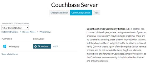 Couchbase With Windows And Net Part 1 Setup