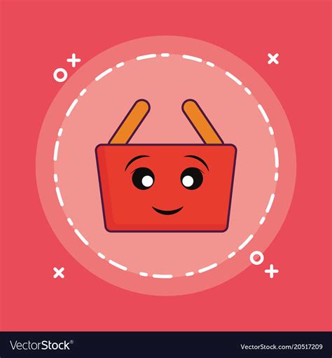 Kawaii Gift Box Royalty Free Vector Image Vectorstock