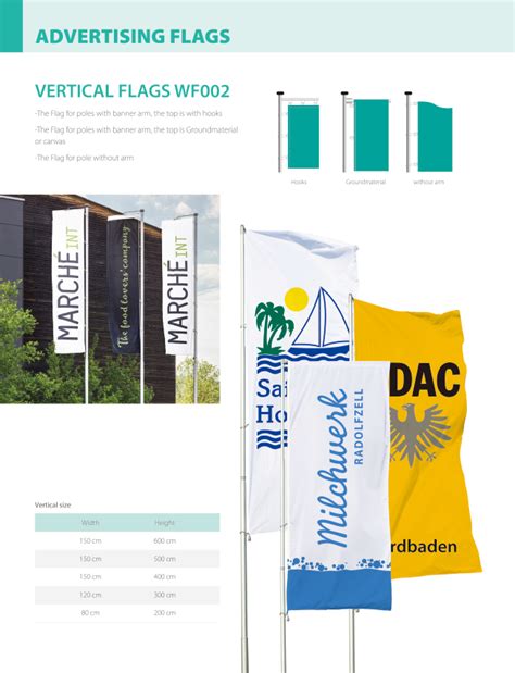 Banner Flags Flying Advertising Vertical Flags Wf002