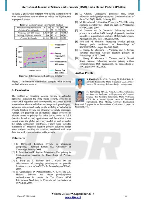 Security In Vehicular Ad Hoc Networks Through Mix Zones Based Privacy Pdf