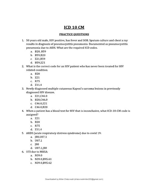 Icd Chapter 1 Questions Pdf