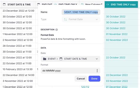 date and time format issues ask for help glide community