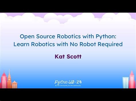 Free Video Open Source Robotics With Python Learn Robotics With No