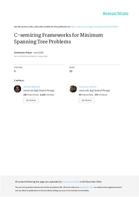 pdf c semiring frameworks for minimum spanning tree problems
