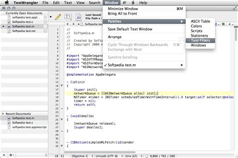 Textwrangler Download Free Mac 552 Build 397016 Softpedia