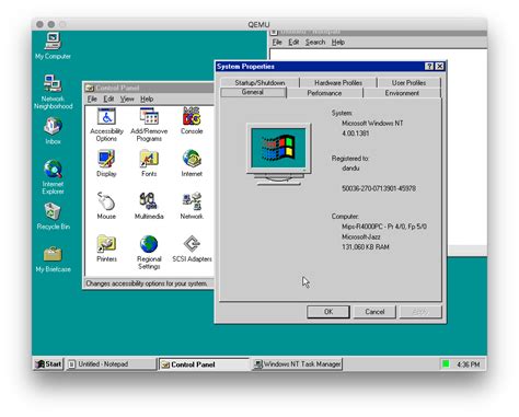 Emuler Windows NT 4 0 En Version MIPS Le Journal Du Lapin