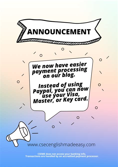 Payment Update For Cseme