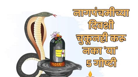 Nag Panchami 2023 नागपंचमीच्या दिवशी चुकूनही करू नका या 5 गोष्टी पूजा करताना या गोष्टी