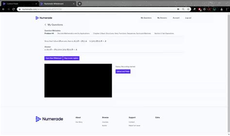 Show That If A And B Are Sets Then A A B B A B A B B A Numerade