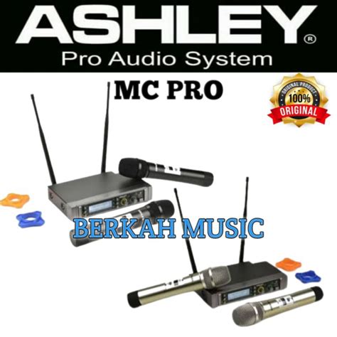 Jual Mic Wireless Ashley Mc Pro Original Shopee Indonesia