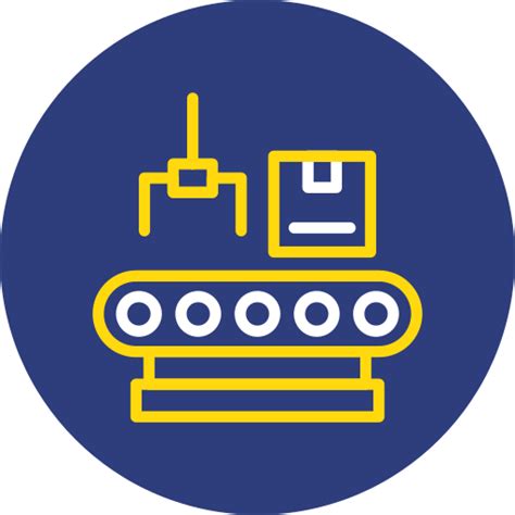 Production Line Free Industry Icons