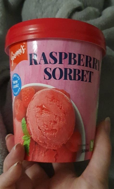 Raspberry Sorbet Aldi 500ml