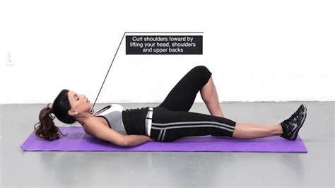 Curl Up Exercise