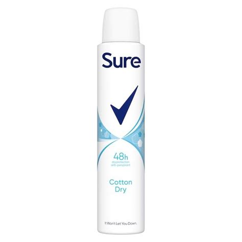Sure Cotton Dry Deodorant 150ml