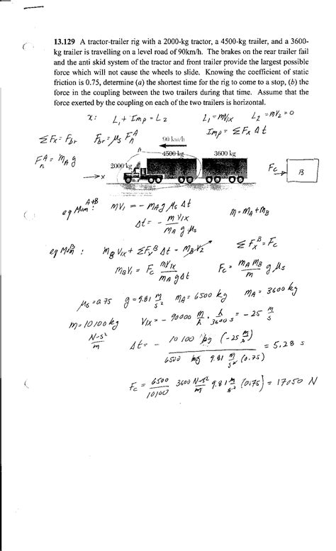 Solved Problem For Engineering Dynamics Engr 2090 Docsity