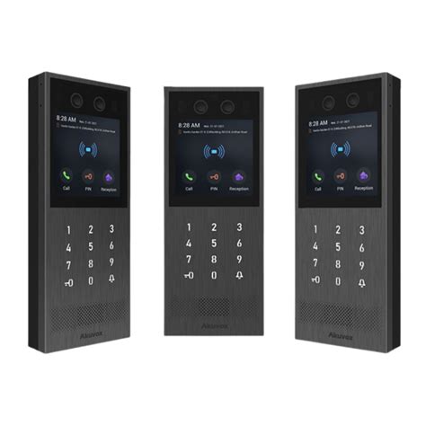 Akuvox X912s Vr Intercom Face Recognition Securetronics