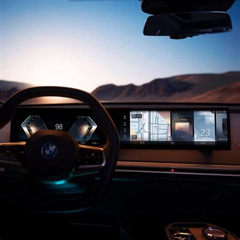 Bmw Ix Features Updated And Advanced Idrive Digital Interface Maryna Pretorius Architect