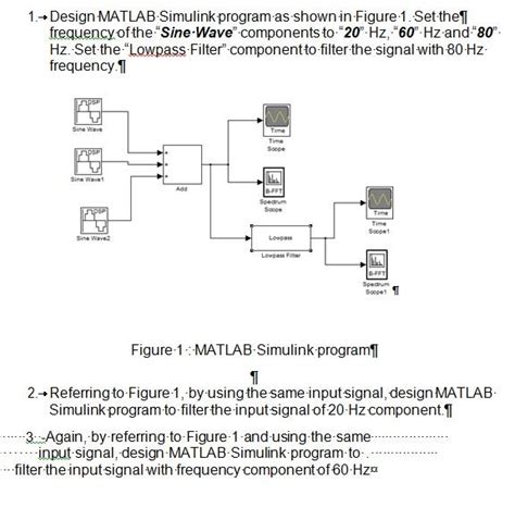 Solved Design MATLAB Simulink Program As Shown In Figure Chegg
