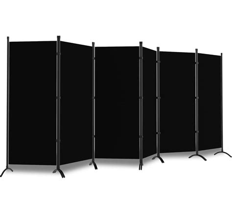 Latitude Run® 6 Panel Room Dividers And Folding Privacy Screens 6ft