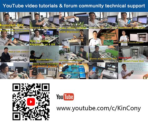 4 CHANNEL ETHERNET RELAY MODULE KC868 H4B Smart Home Automation KinCony