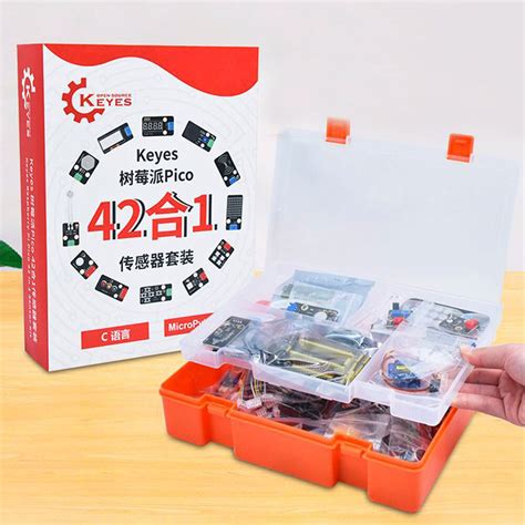 raspberry pi pico 42 in 1 sensor kit for micropython without main board development board basics