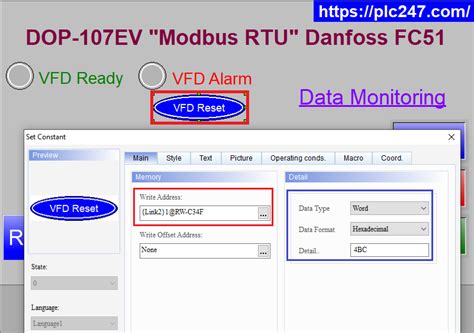 Delta Hmi Modbus Rtu Danfoss Fc51 Tutorial