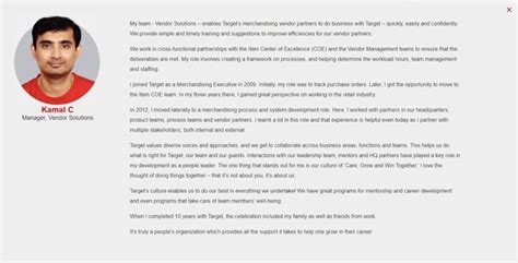 kamal raj on linkedin my story at target 17 comments