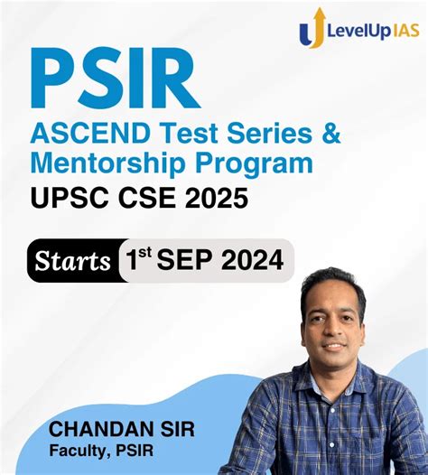 Psir Optional Test Series And Mentorship Program For Upsc Cse 2025 Cover Psir Syllabus Through Tests