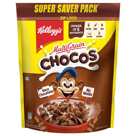 Kelloggs Multigrain Chocos 1100g 1 05kg Multigrain Energy More Chocolatey Desertcart Taiwan
