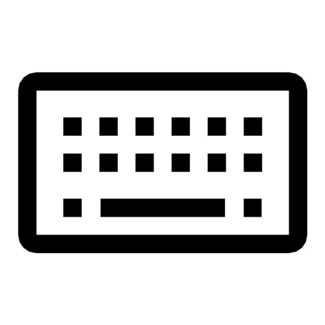 Keyboard Vector Svg Icon Svg Repo