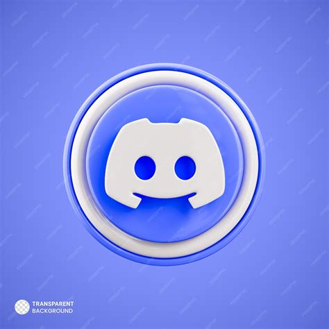 Discord Logo 3d Sociale Media Pictogram Geïsoleerd Gratis Psd Bestanden