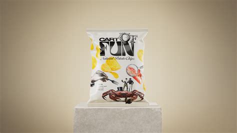 Cartoffun создание бренда чипсов Разработка позиционирования Разработка дизайна упаковки