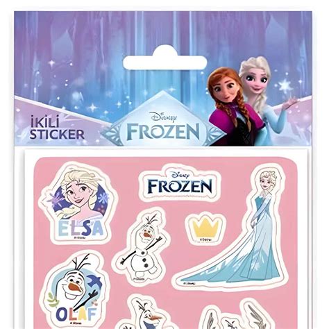 Frozen 2li Sticker Paketi 221400 92 Mor Toyzz Shop