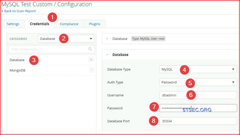 Tenable Compliance Audits Scan Mysql Db Credit Card Data Etc Netsec