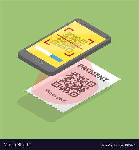 D Isometric Flat Of Mobile Royalty Free Vector Image