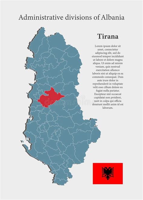 Tirana Albania Map