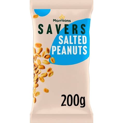Morrisons Savers Salted Peanuts 200g Compare Prices And Where To Buy
