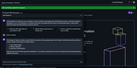 Announcing Amazon Q Developer Transformation Capabilities For Net